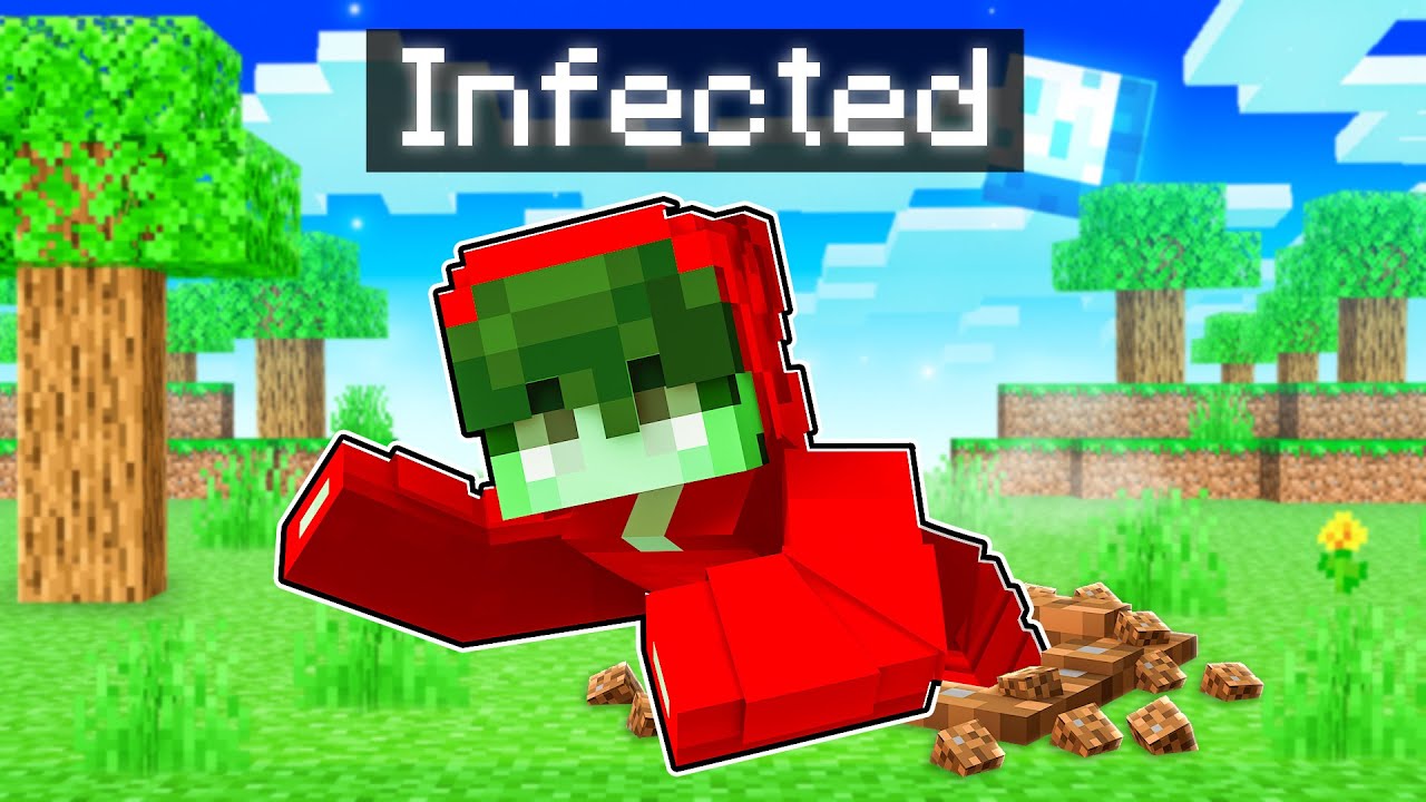 Cash is INFECTED in Minecraft! - Minecraft videos