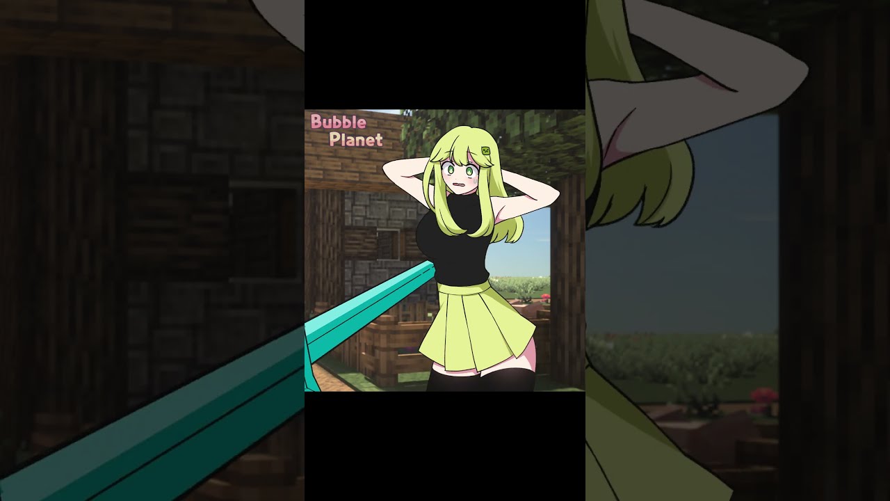 Creeper zero two dodging | Minecraft anime #shorts - Minecraft videos