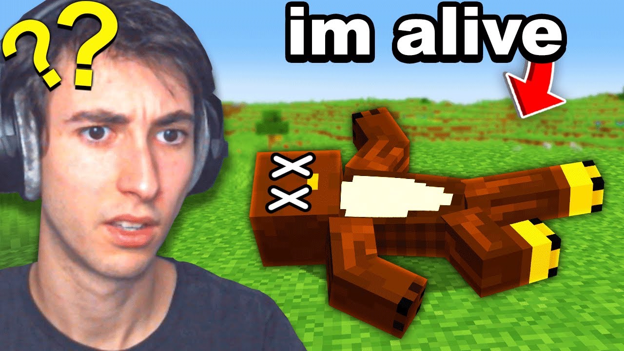 Fooling my Friend by FAKING MY DEATH on Minecraft... - Minecraft videos