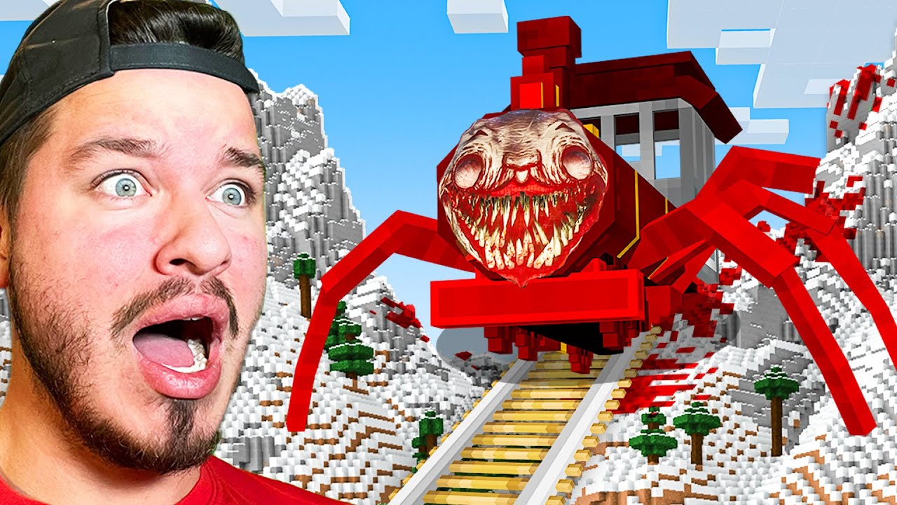 I Fooled My Friend with CHOO CHOO Charles in Minecraft - Minecraft videos