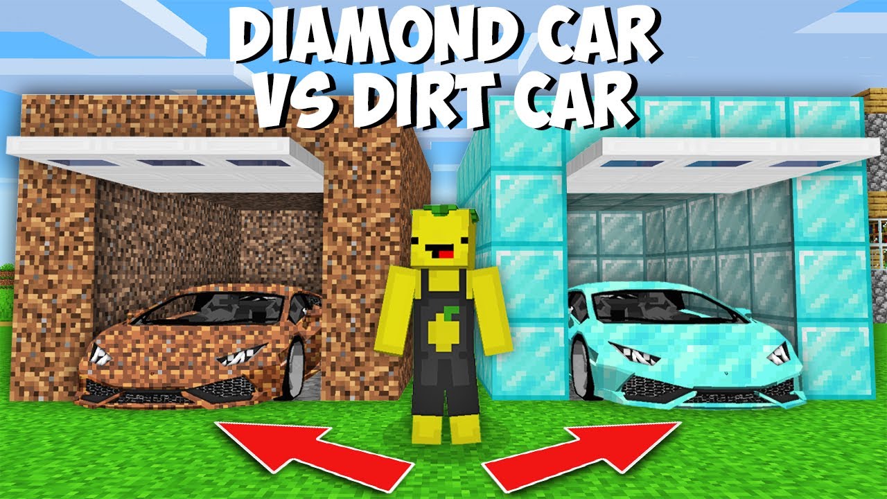 I opened SECRET GARAGE AND FOUND THE RAREST DIAMOND VS DIRT CAR in ...