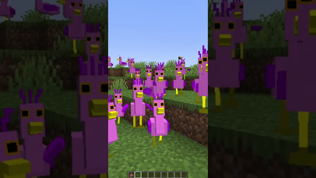 I remade every mob into Garten Of Banban in Minecraft - Minecraft videos