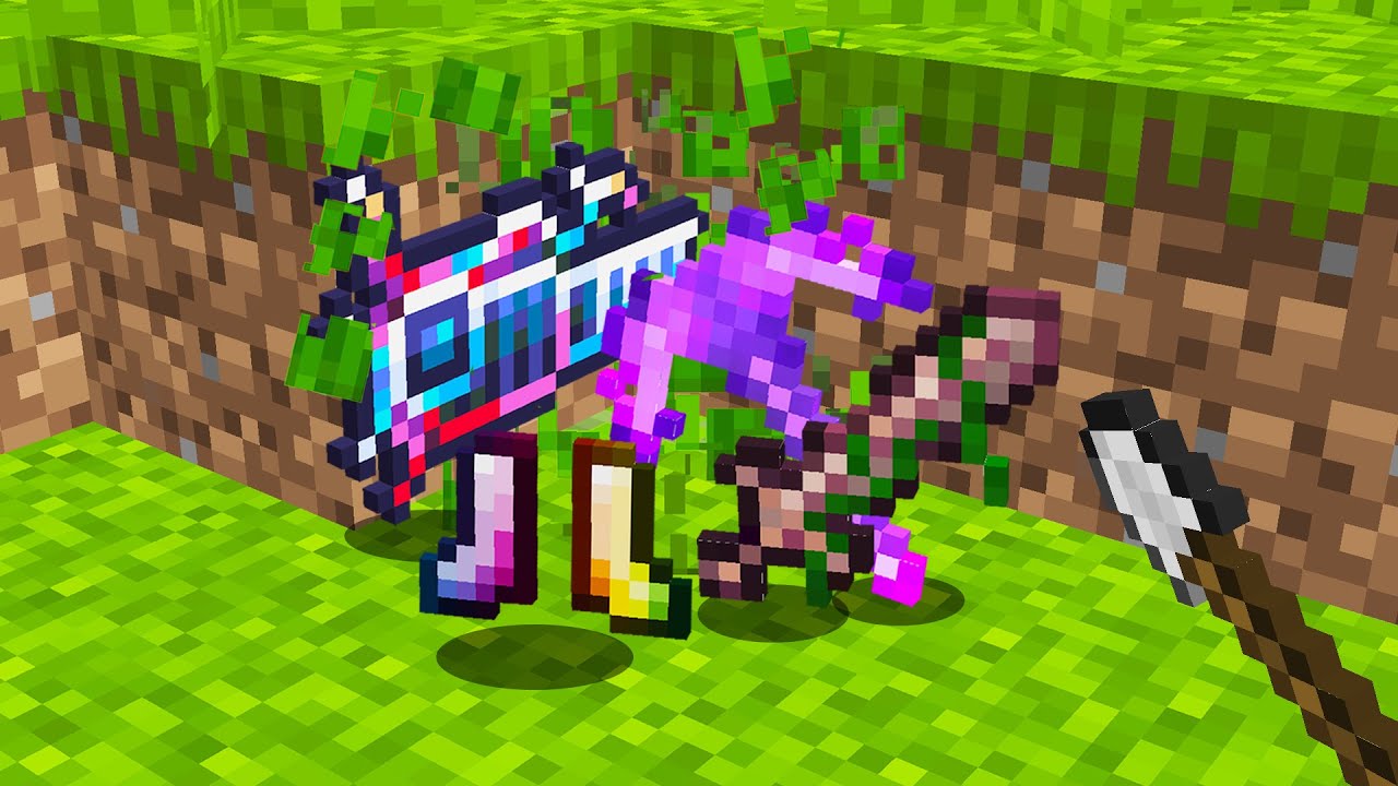 Minecraft But Every Drop Is Custom! - Minecraft videos