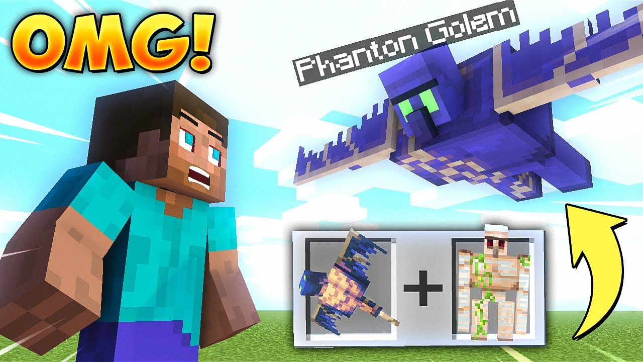 Minecraft But I Can Combine Mobs Into Super Mobs Minecraft Videos