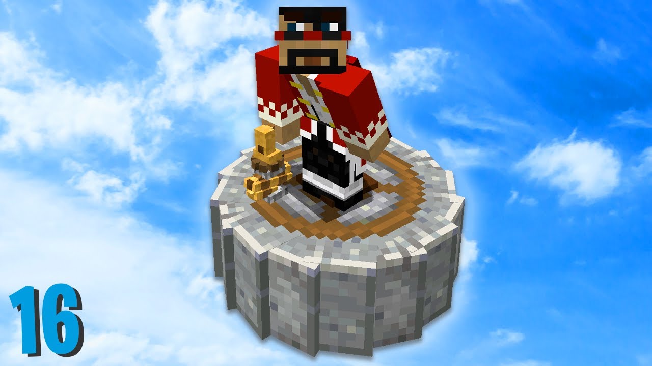 Minecraft But It's One Modded Block (#16) - Minecraft videos