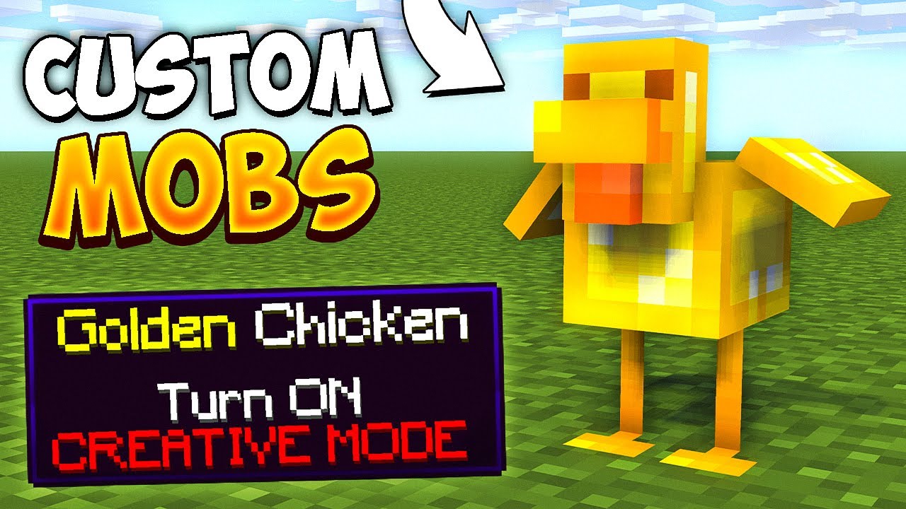 Minecraft But There are NEW CUSTOM MOBS! - Minecraft videos