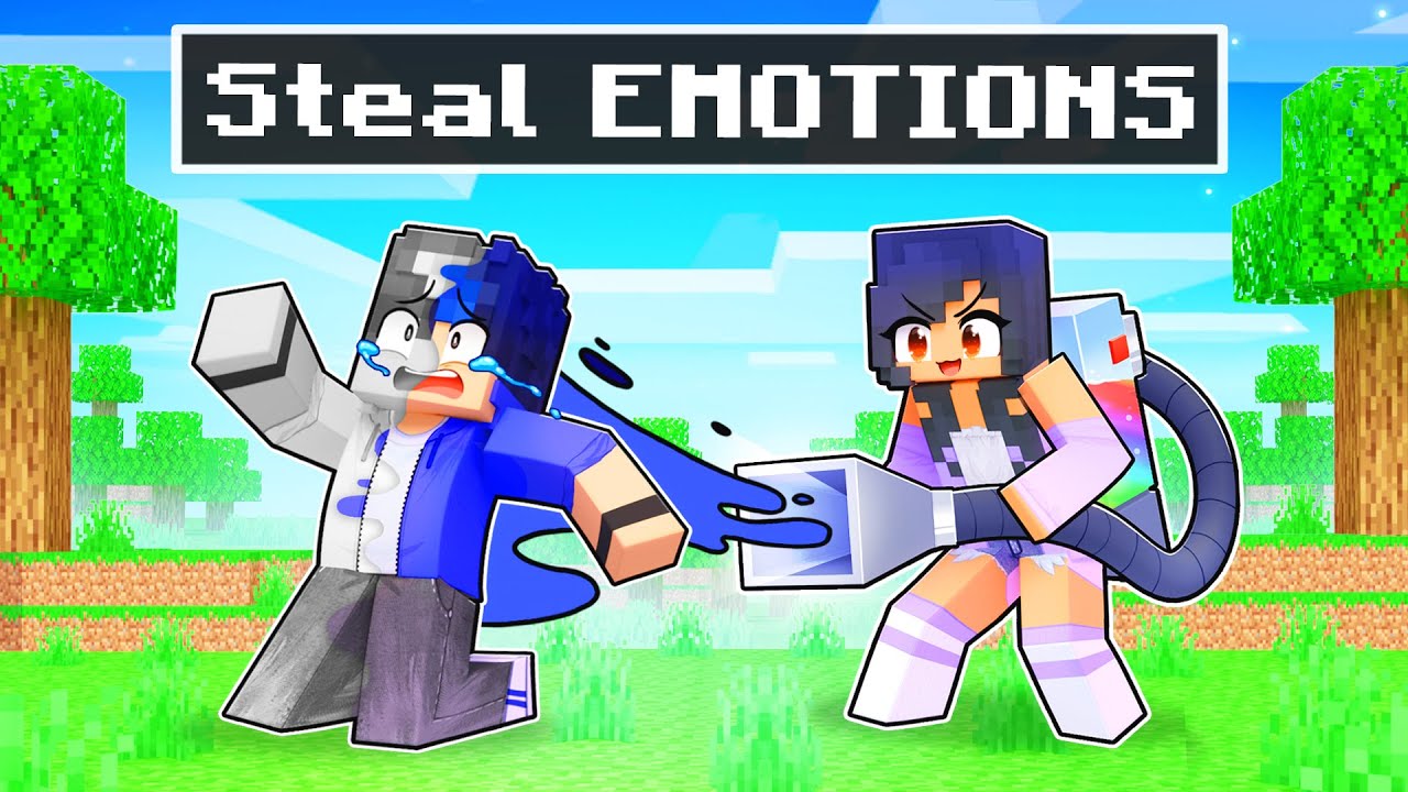 Minecraft But We STEAL EMOTIONS! - Minecraft videos