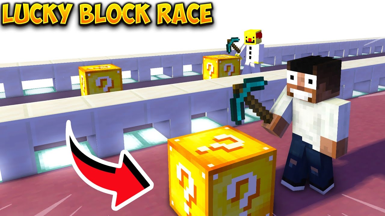 Minecraft, Lucky Block Race || Minecraft Mods || Minecraft gameplay - Minecraft videos