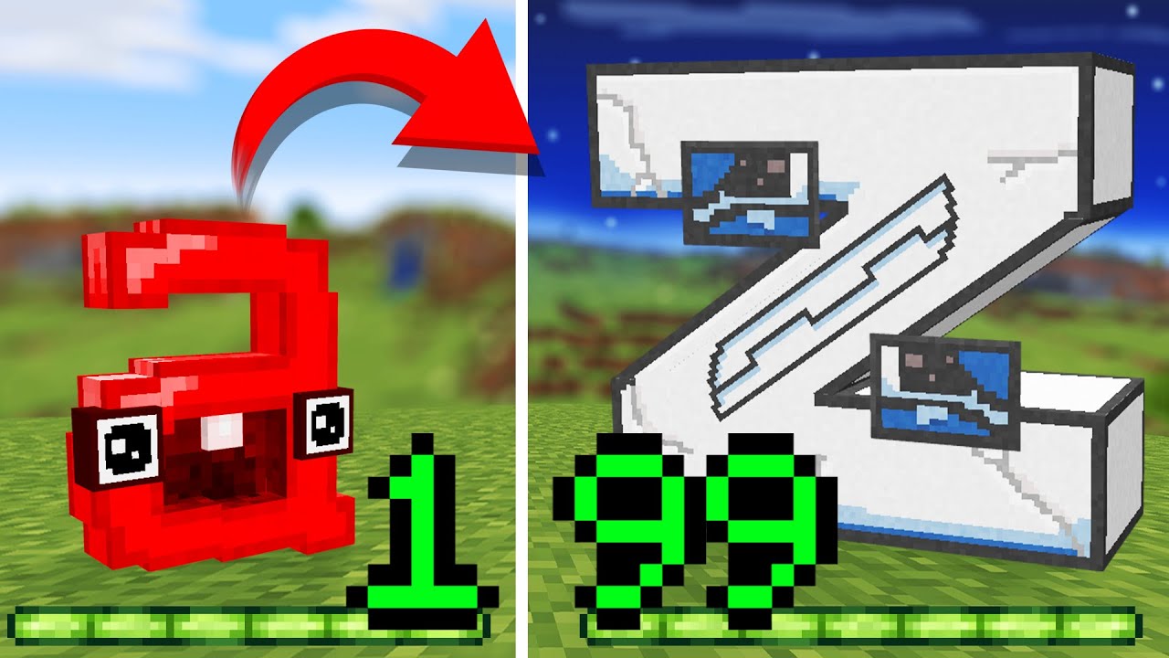 Minecraft but XP = Your Alphabet Lore Letter - Minecraft videos