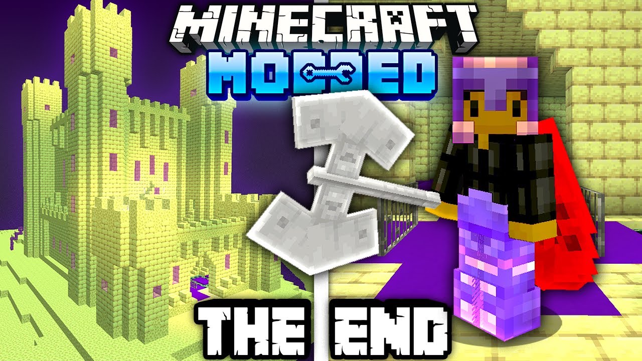 Modded Minecraft Isn't Hard (#5): THE END... - Minecraft videos