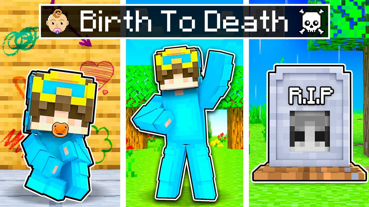Nico’s BIRTH to DEATH In Minecraft! - Minecraft videos