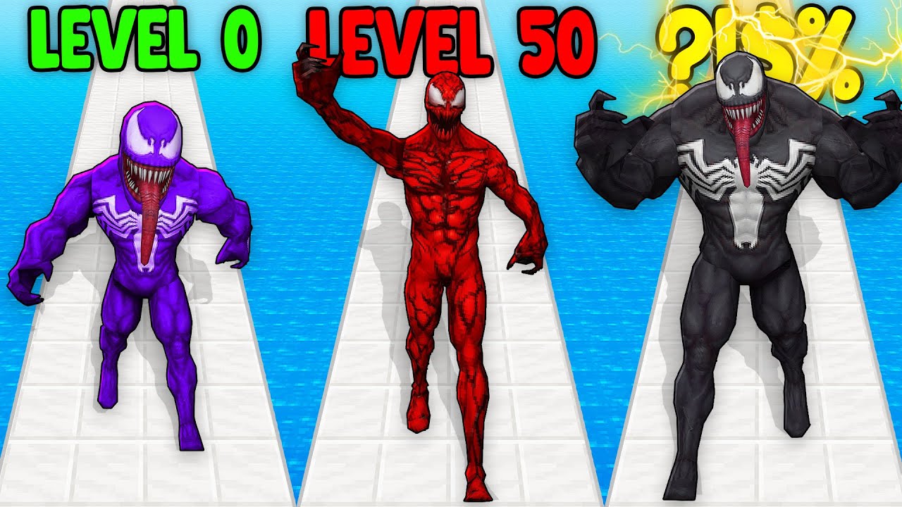 SuperHero Monster School: Symbiotes Run - Carnage Venom All Costumes ...