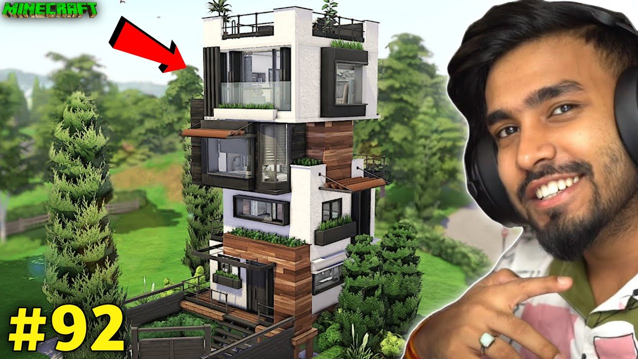 TECHNO GAMERZ BUILD A BIGGEST SECRET BASE IN MINECRAFT I TECHNO GAMERZ ...