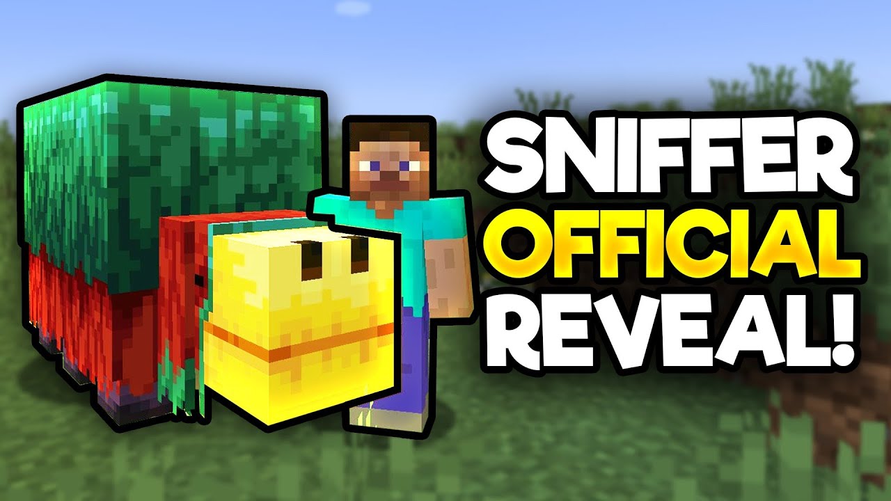 The SNIFFER Is Officially HERE! - First In-Game Footage (Minecraft 1.20 ...