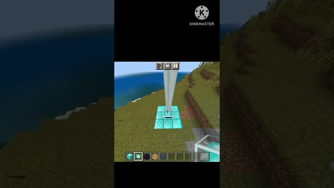 Viral tik tok hack in pocket edition Minecraft"Minecraft#shorts ...