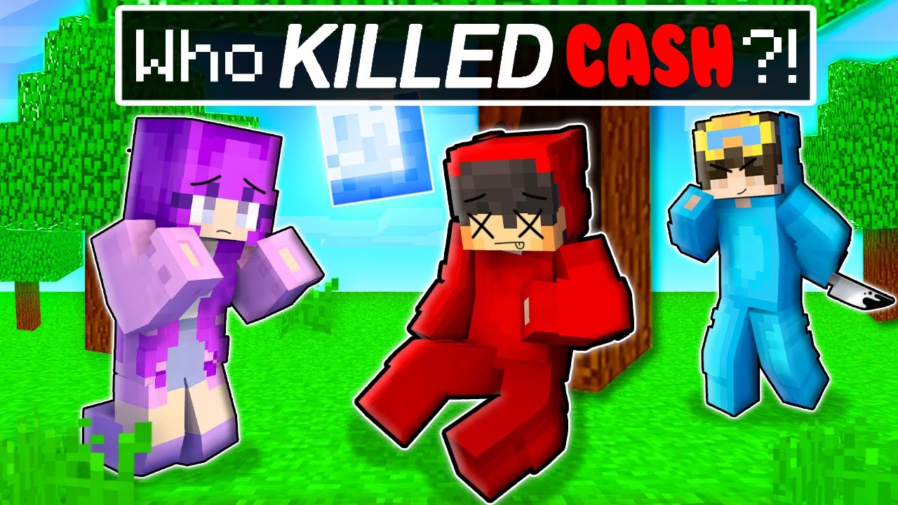 Who Killed CASH In Minecraft?! - Minecraft videos