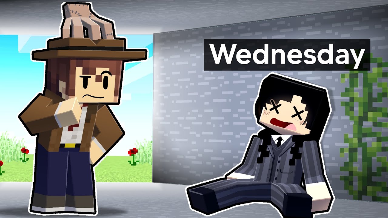 Who Killed WEDNESDAY In Minecraft!? - Minecraft videos