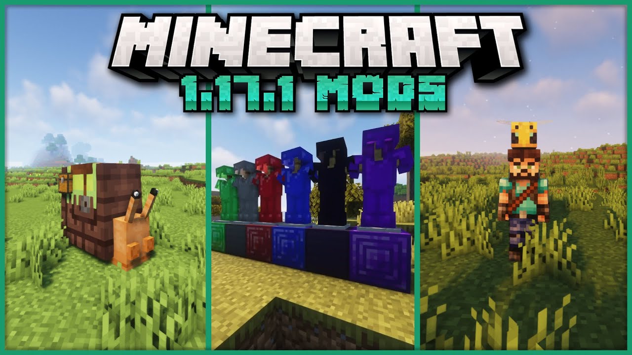20 Mods for Minecraft 1.17.1 You Can Play Right Now! - Minecraft videos
