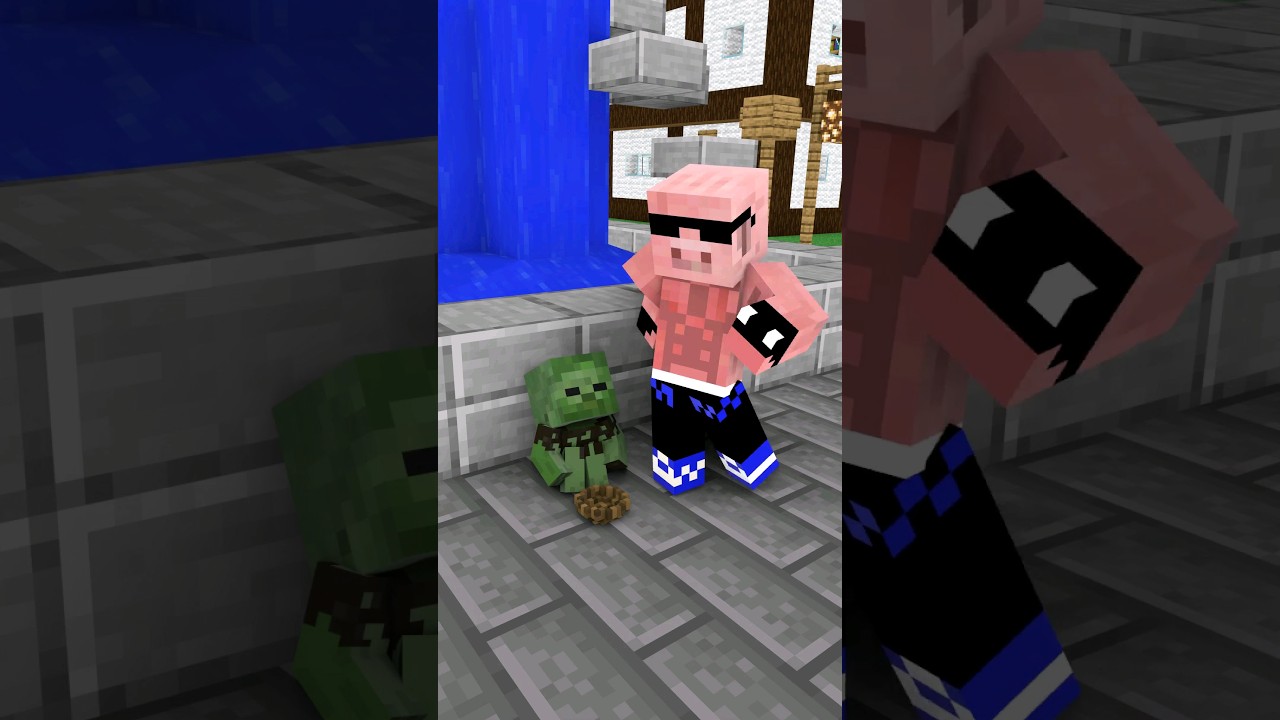 Baby Zombie vs Bad Pigman - Monster School Minecraft Animation ...