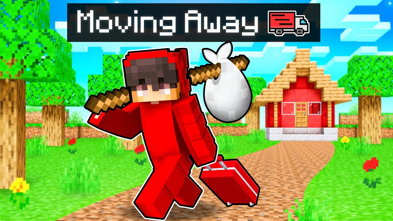 Cash Is MOVING AWAY In Minecraft! - Minecraft videos