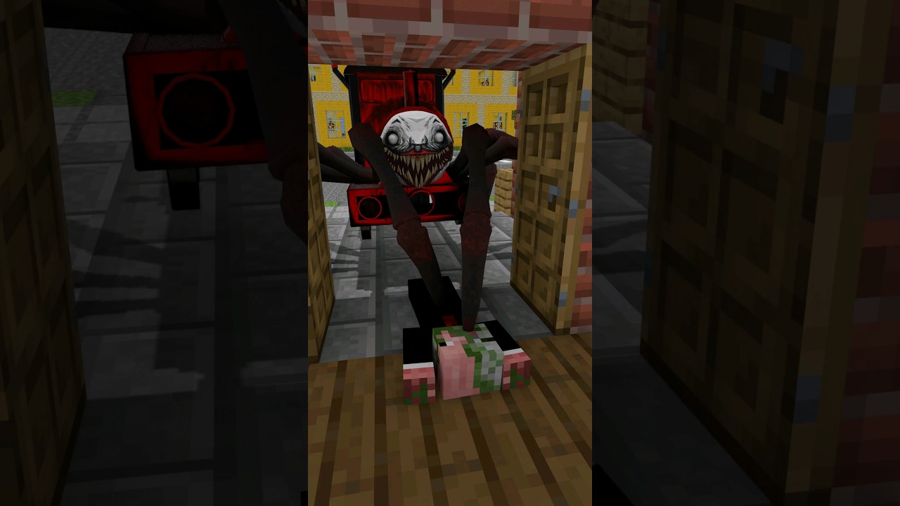 Choo Choo Charles Revenge Zombie - Monster School Minecraft Animation ...