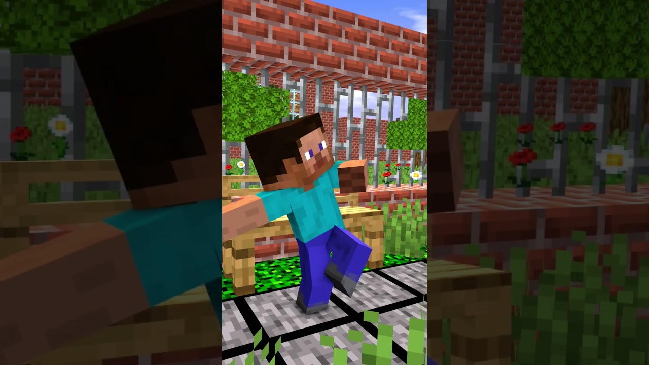 Good Guy Herobrine Monster School Minecraft Animation #shorts ...