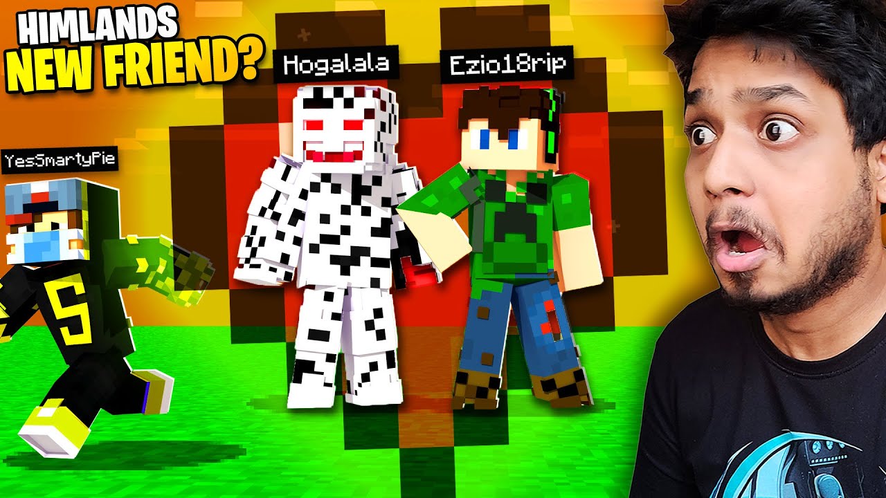 HIMLANDS NEW TEAM EZIO & HOGALALA vs WORLD - Minecraft Himlands - Day ...