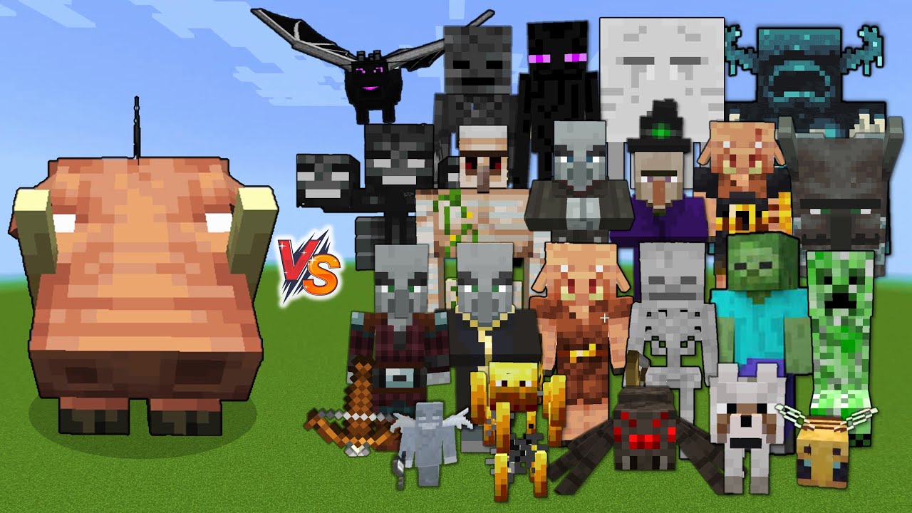 Hoglin vs Every mob in Minecraft (Java Edition) - Minecraft 1.19 Hoglin ... Hoglin vs Every mob in Minecraft (Java Edition) - Minecraft 1.19 Hoglin ...