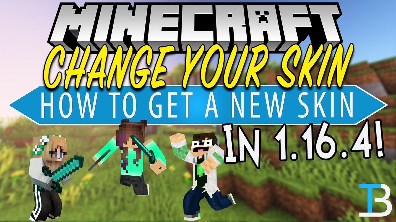 How To Change Your Skin in Minecraft 1.16.4 - Minecraft videos