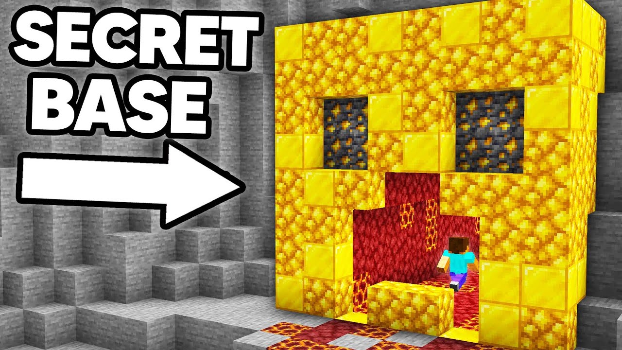 I Built Minecraft's Most HIDDEN Base - Minecraft videos