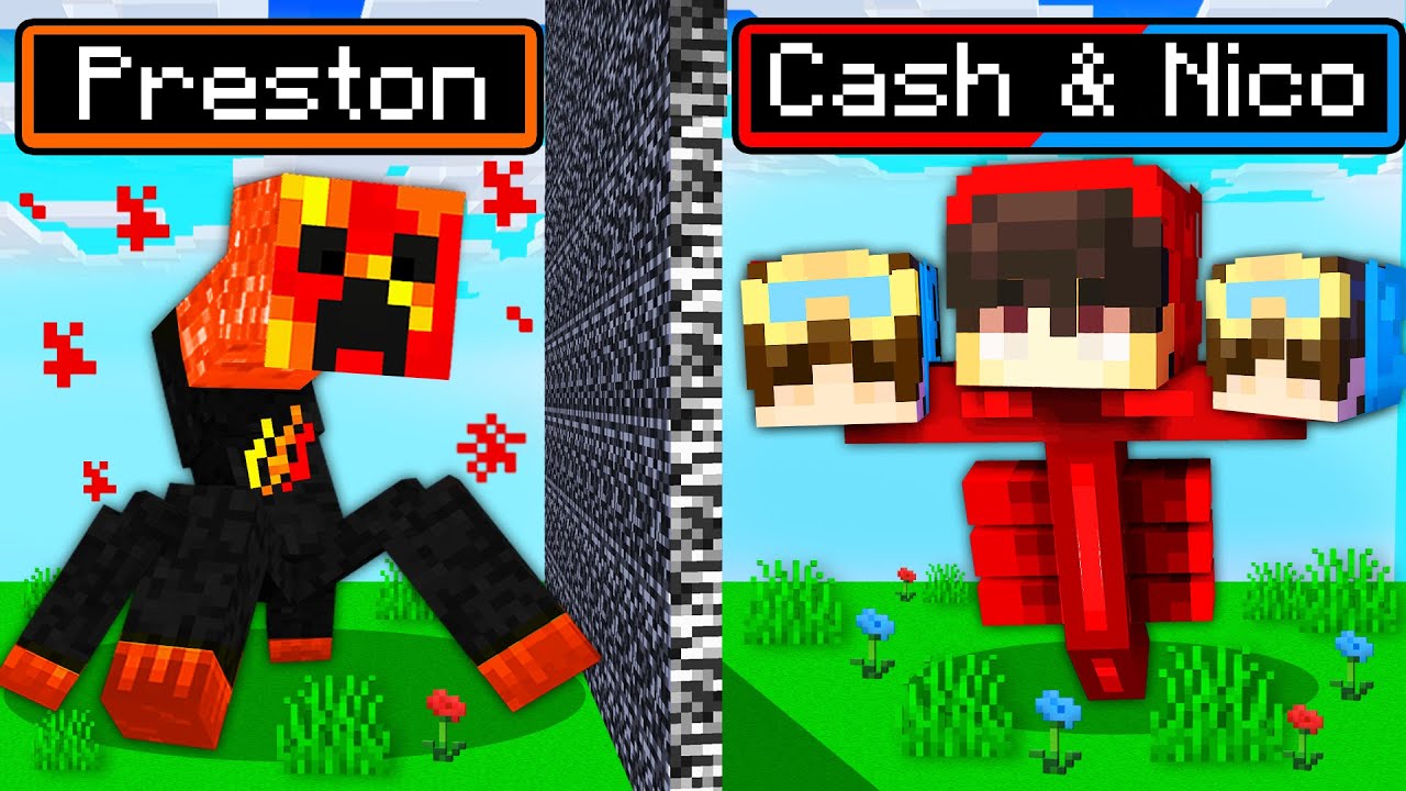 I Made FAMOUS YOUTUBERS Fight In a Mob Battle! - Minecraft videos