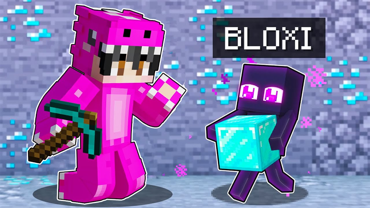 ICH SPIELE MINECRAFT als HILFREICHER BABY ENDERMAN! - Minecraft videos