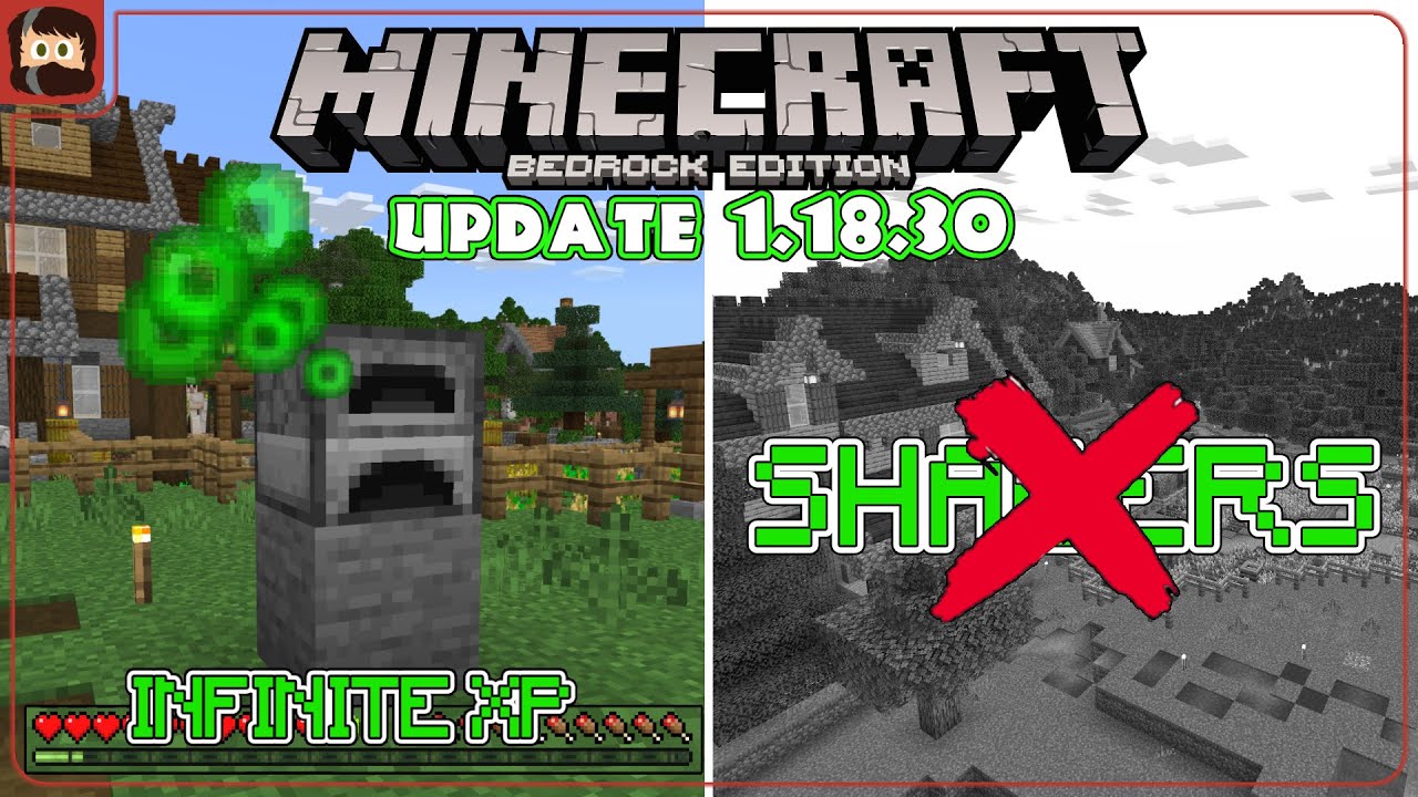 INFINITE XP IS BACK + SHADERS GONE Minecraft Bedrock 1.18.30 Update ...