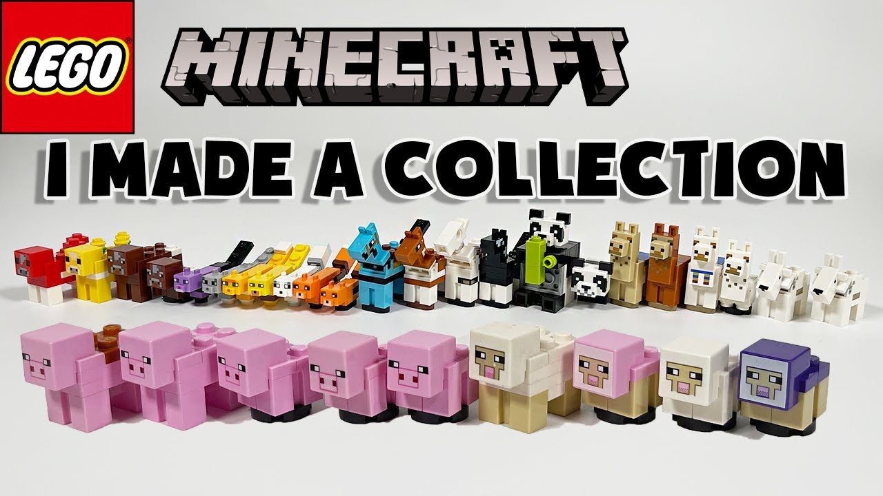 Lego Minecraft Animals How To Build - Minecraft videos