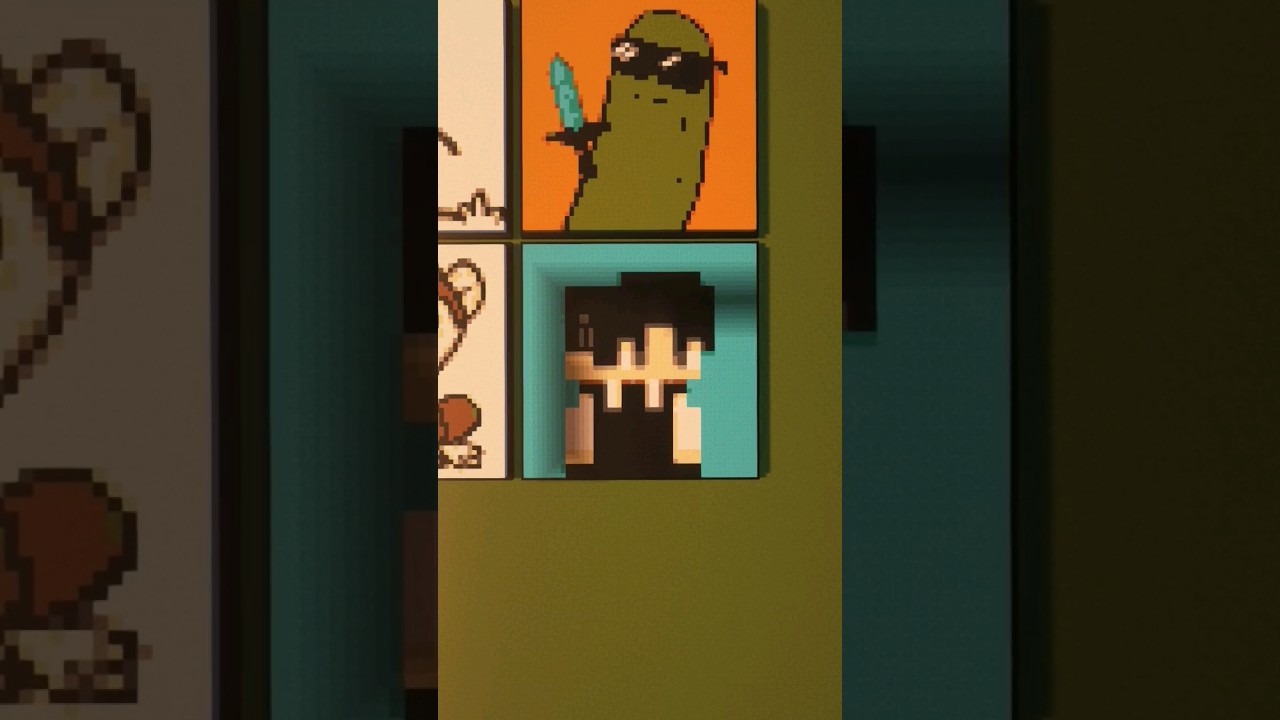 MINECRAFT PIXEL ART de seguidores Parte 520 #minecraft #shorts ...