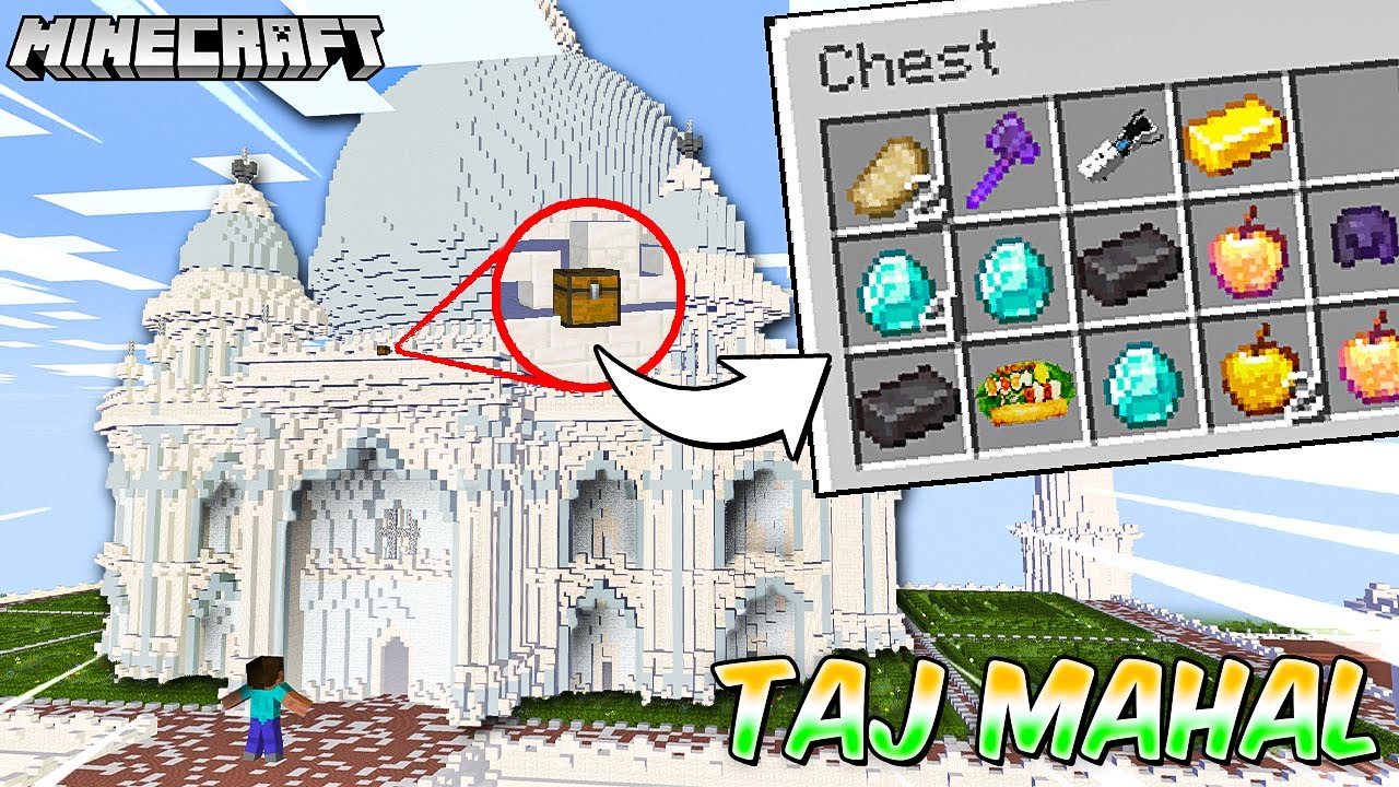 Minecraft But There are Indian Structures! - Minecraft videos