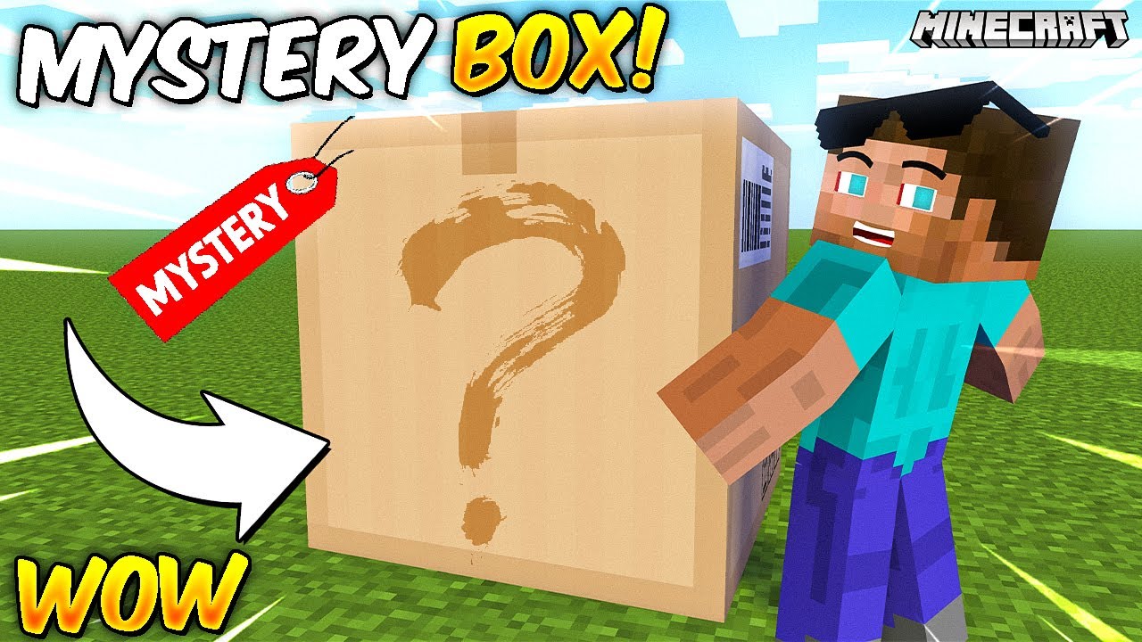 Minecraft But There are MYSTERY BOX! - Minecraft videos