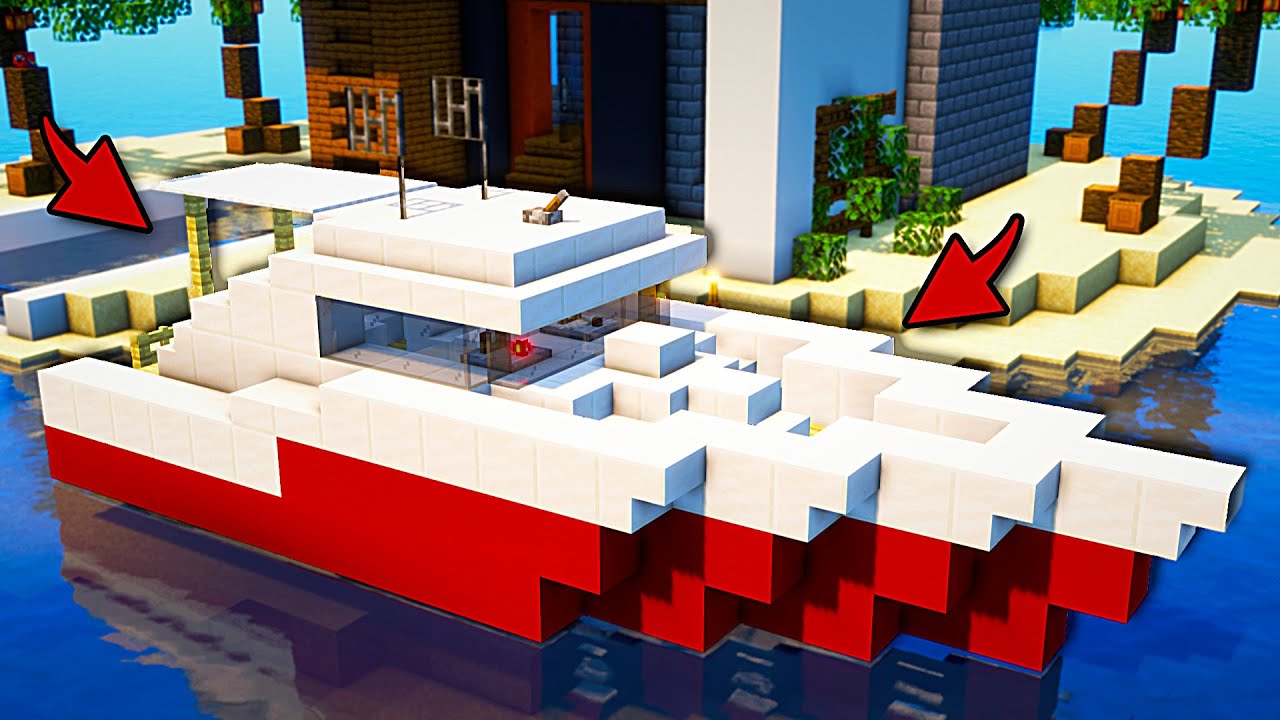 Minecraft Speedboat Timelapse - Minecraft videos