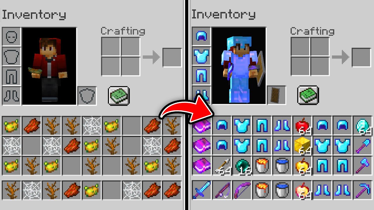 Minecraft UHC but the inventory is swapped every minute.. - Minecraft ...