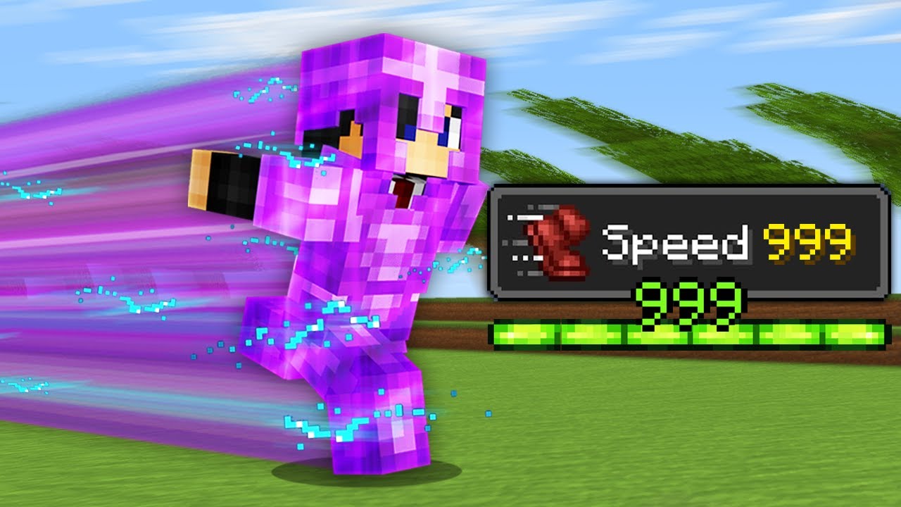 Minecraft but Your XP = Your Speed... - Minecraft videos