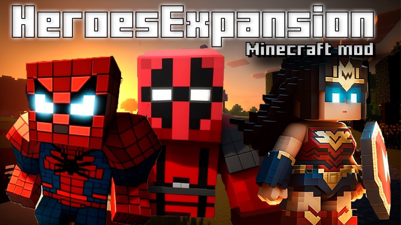 Minecraft mods Review - Heroes Expansion - One of the best minecraft ...