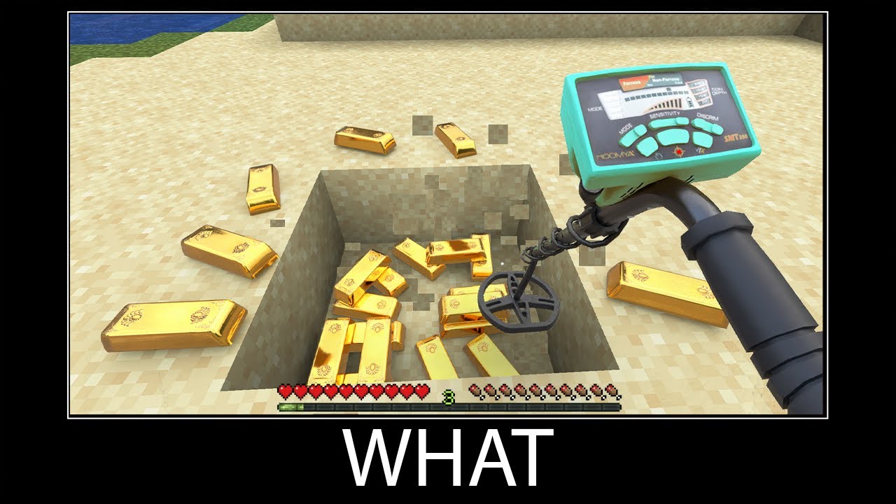 Minecraft wait what meme part 204 realistic Gold ingot - Minecraft videos