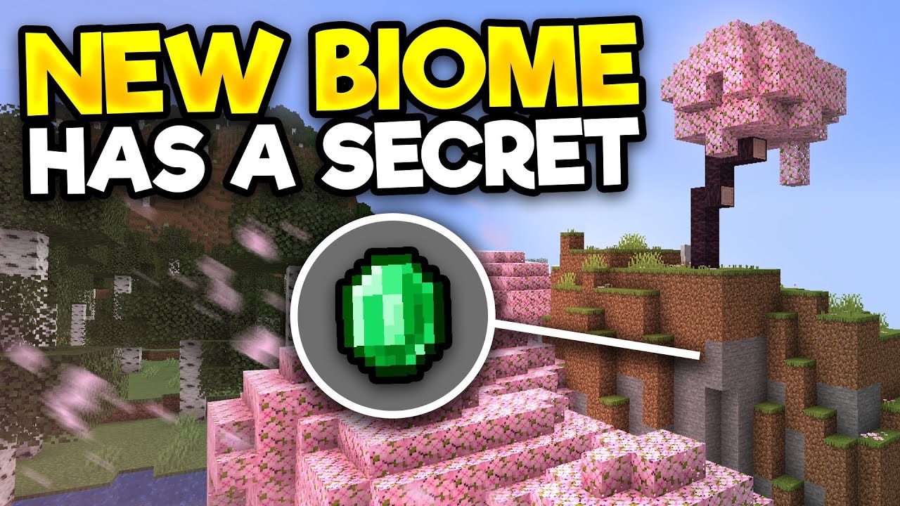 Minecraft's NEW Biome Has A SECRET... (1.20) - Minecraft videos