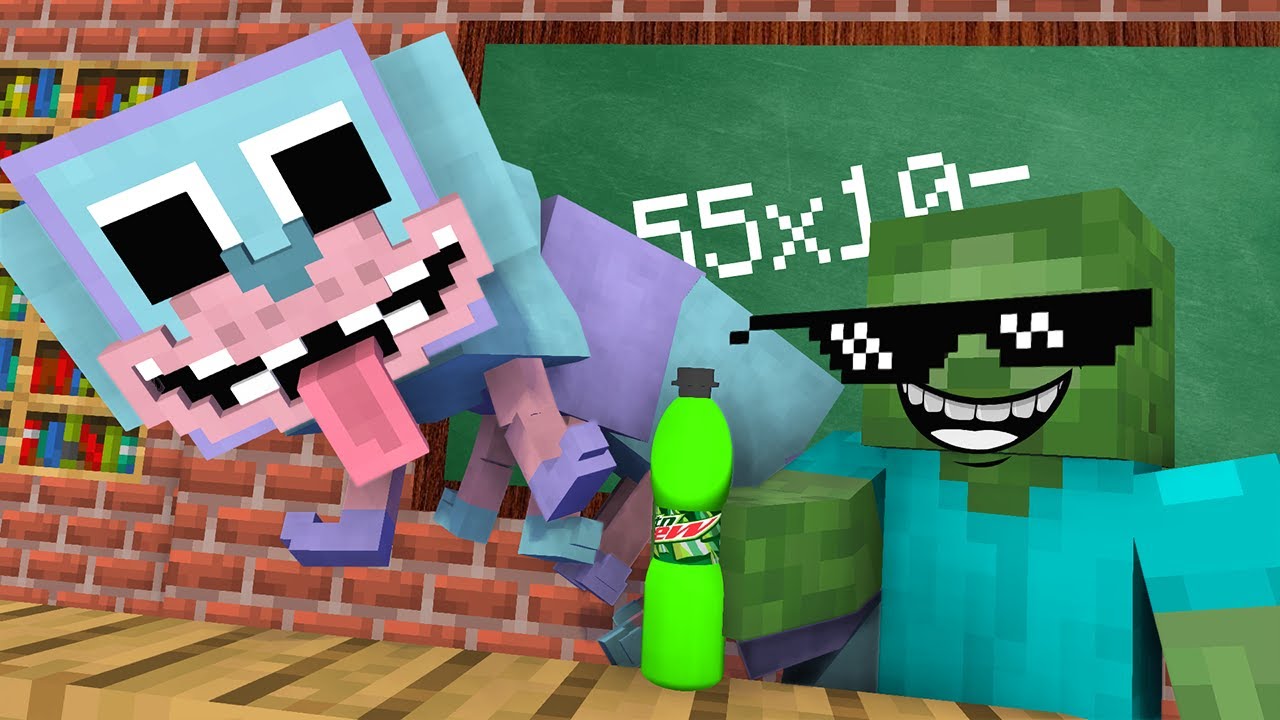 Monster School : BABY MONSTERS PJ Pug a Pillar BECAME GOOD CHALLENGE ...