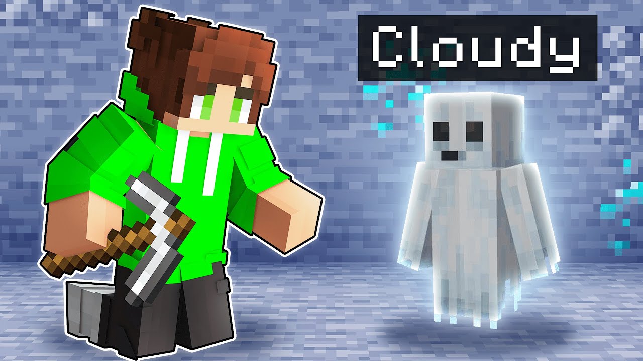 Playing Minecraft as a HELPFUL Ghost! - Minecraft videos