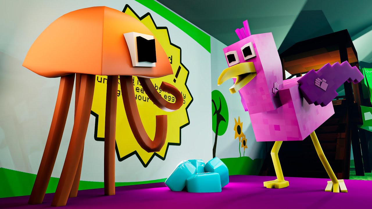 STINGER FLYNN vs GARTEN of BANBAN! (Minecraft Animation) - Minecraft videos