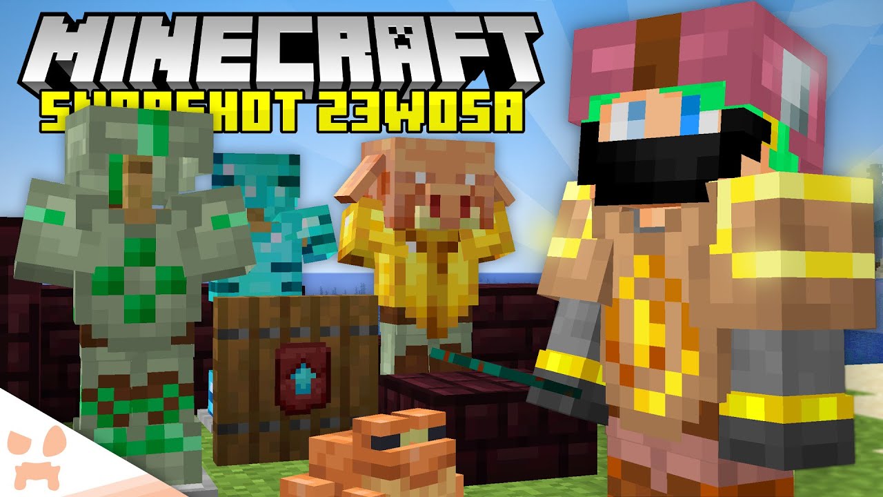 The INFINITE ARMOR UPDATE! - Minecraft Snapshot 23w05a - Minecraft videos