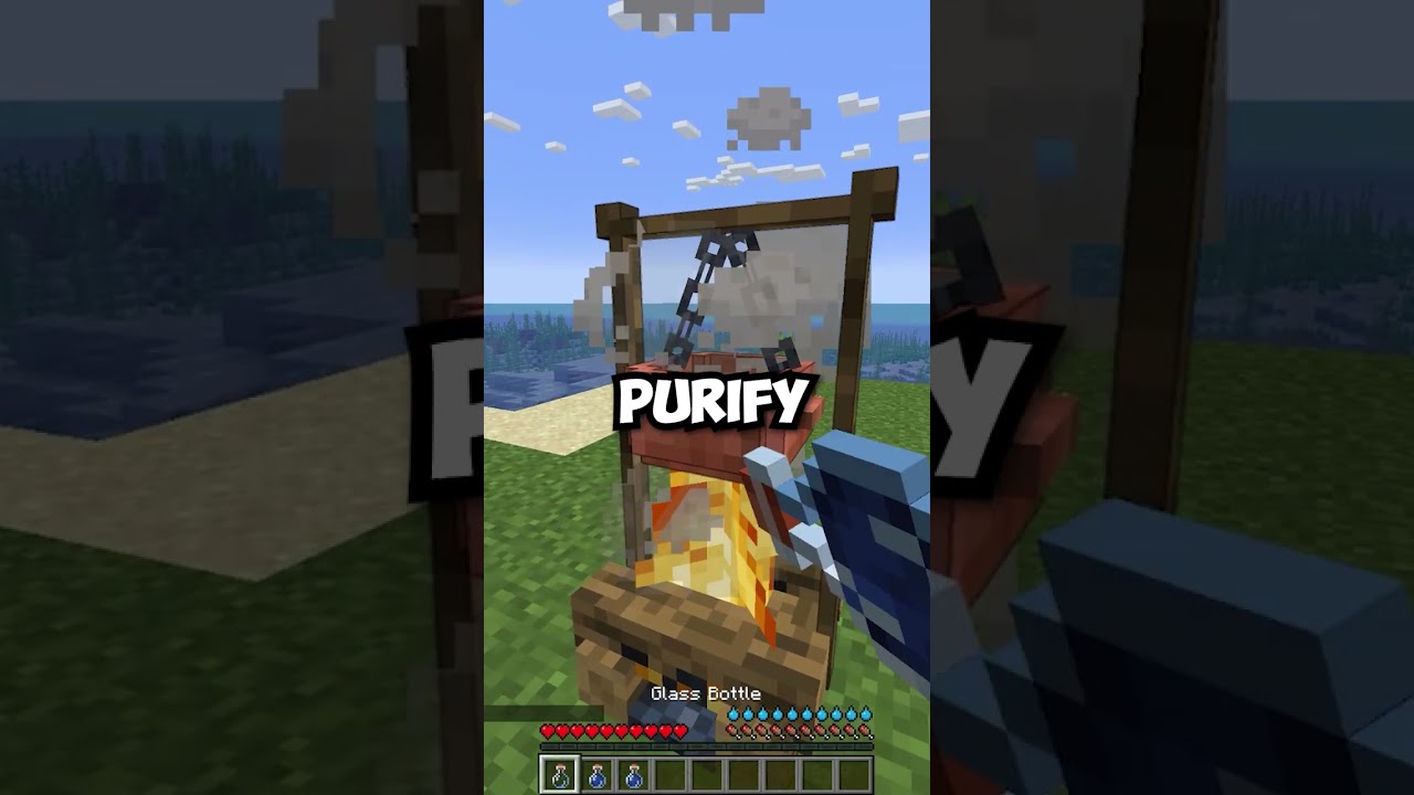 What If Minecraft Had a Thirst Bar? - Minecraft videos