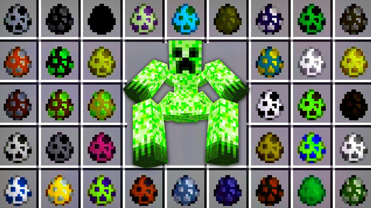 What if You Spawn ALL CREEPER MUTANT EGGS in Minecraft ! Different Zombies Army Battle ...
