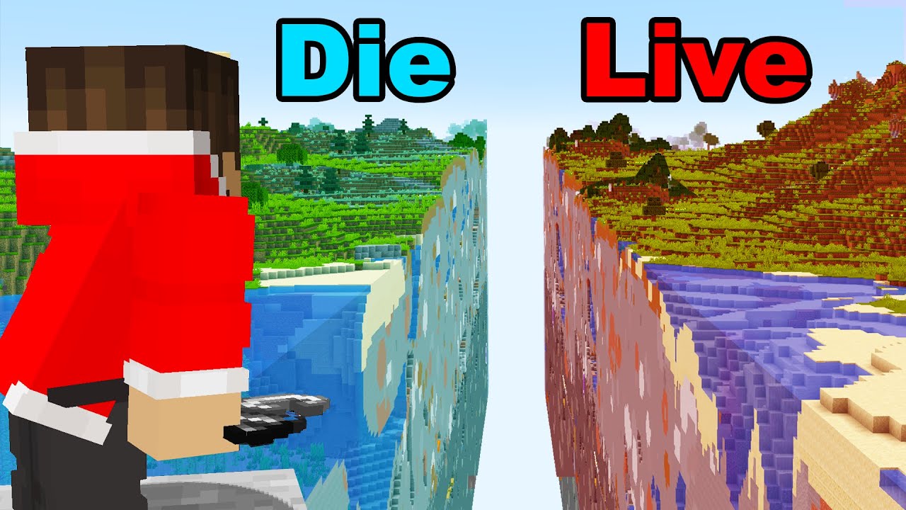 Why I Split The World In Half... - Minecraft videos